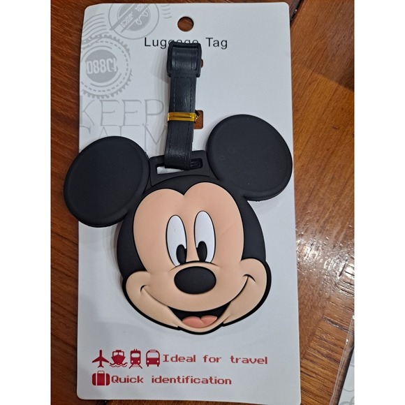 Bags | New Disney Mickey Mouse Face Pvc Travel Baggage Backpack ...